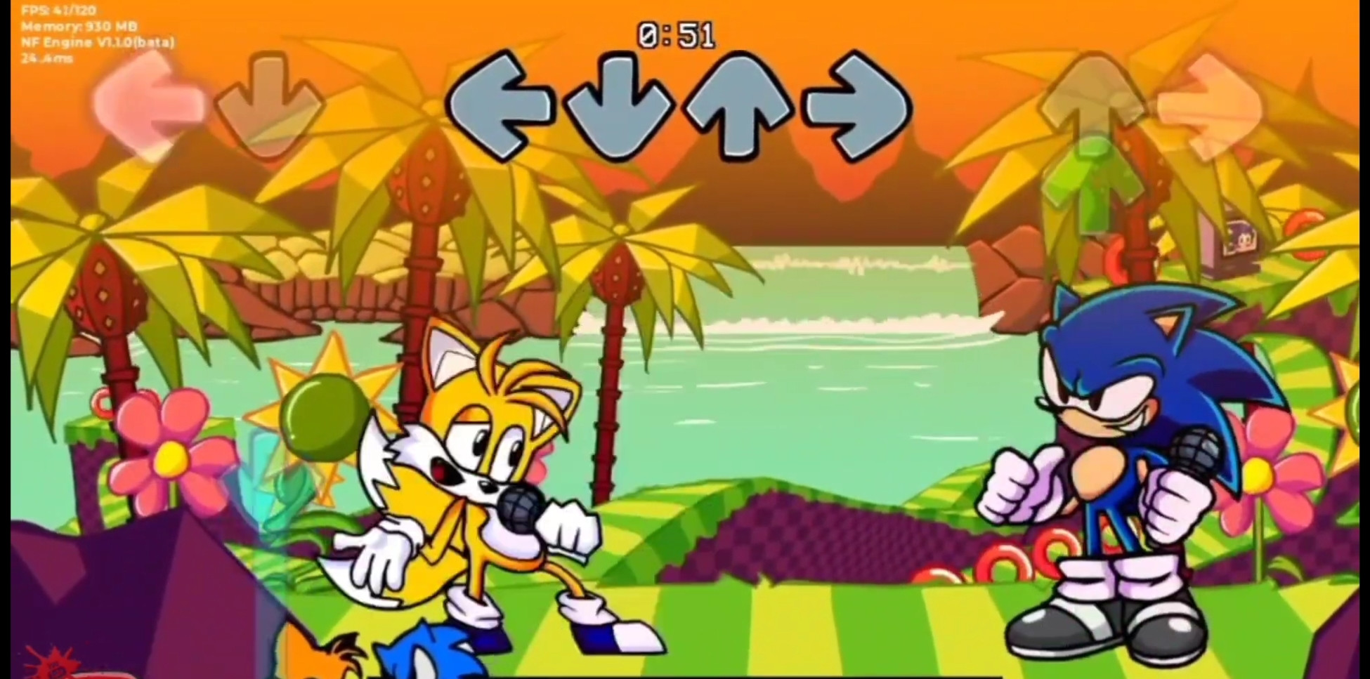 Hedge cover sonic vs tails Mod for Friday Night Funkin' | FNF Mods