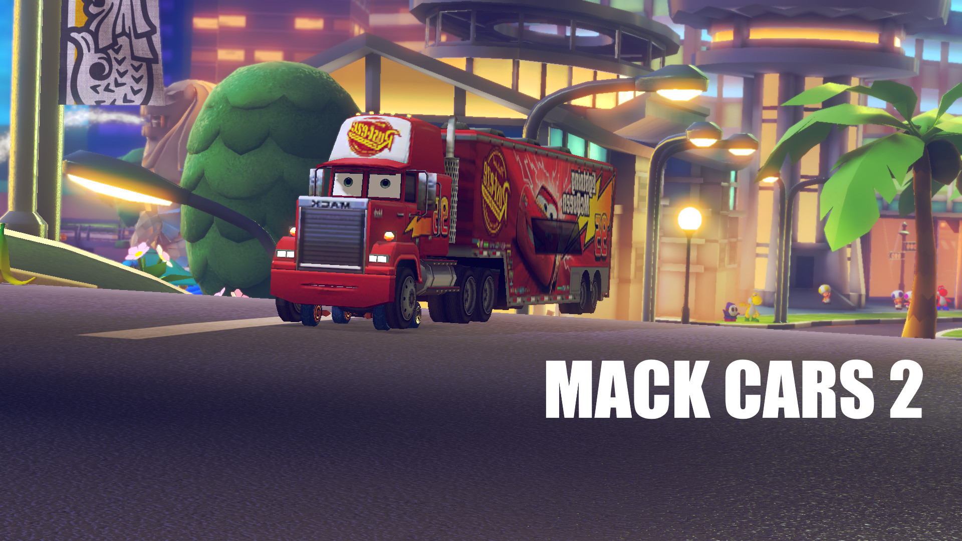 Mack (Cars) Mod for Mario Kart 8 Deluxe | MK8D Mods