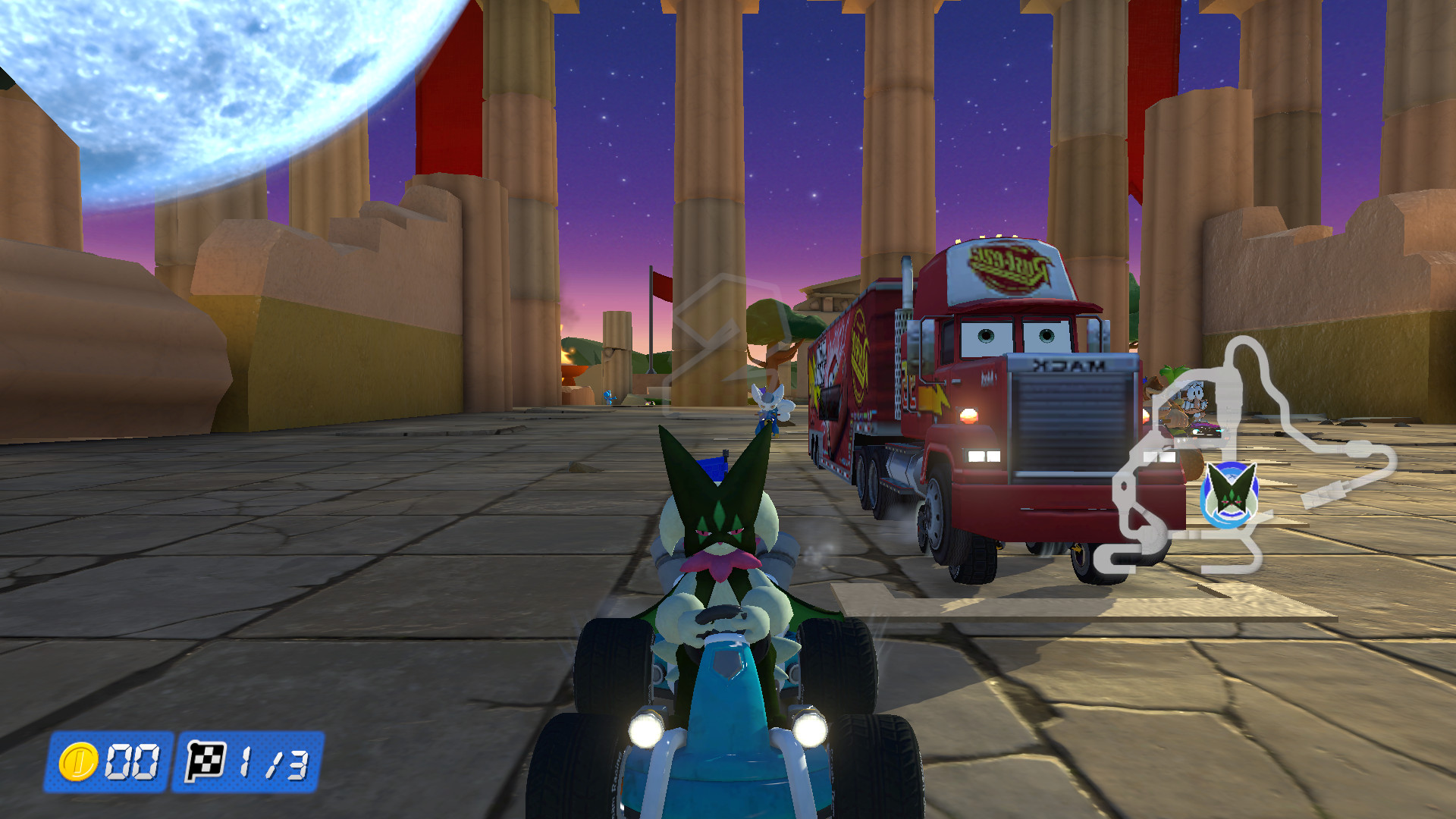 Mack (Cars) Mod for Mario Kart 8 Deluxe | MK8D Mods