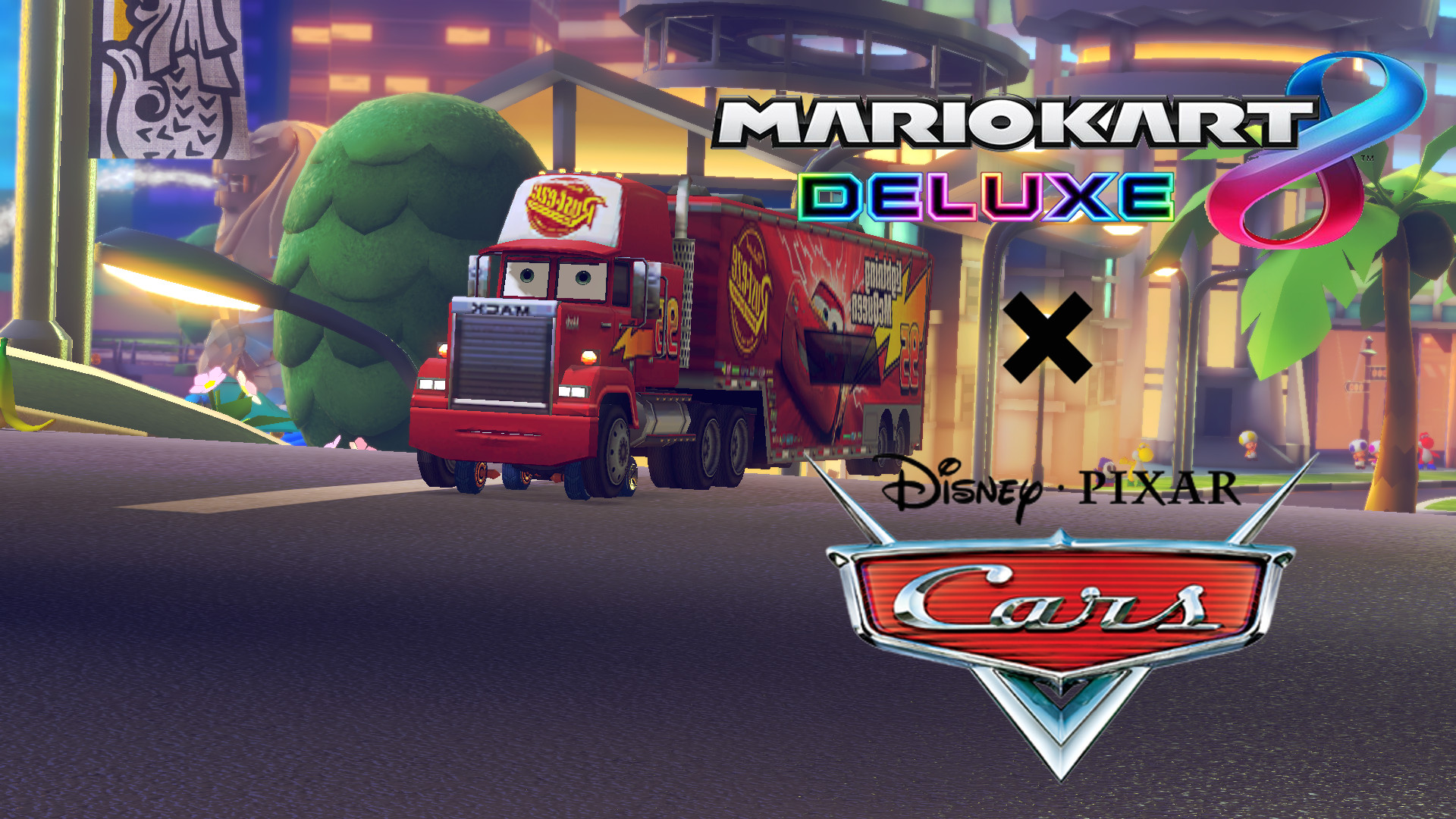 Mack (Cars) Mod for Mario Kart 8 Deluxe | MK8D Mods