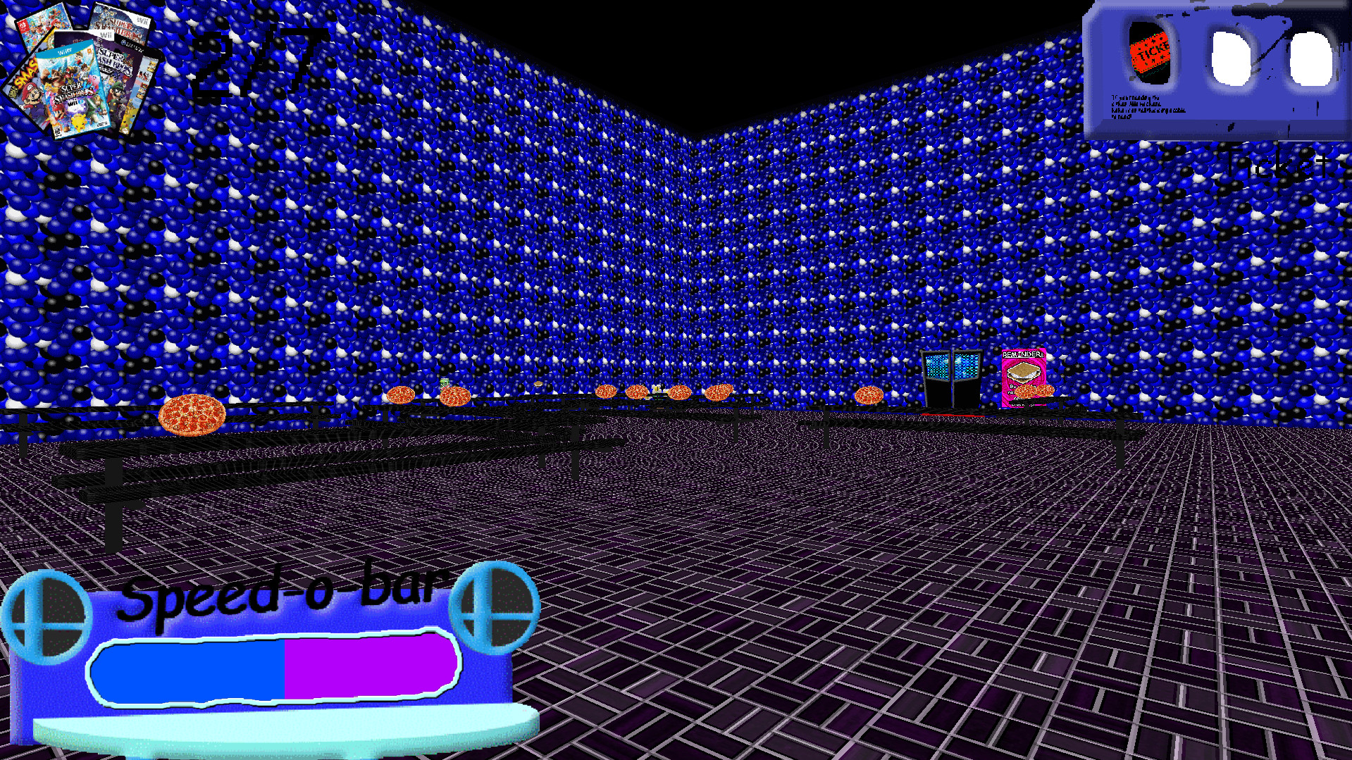 Andrew's Session of SUPER SMASH BROS! Mod for Baldi's Basics | Baldi Mods