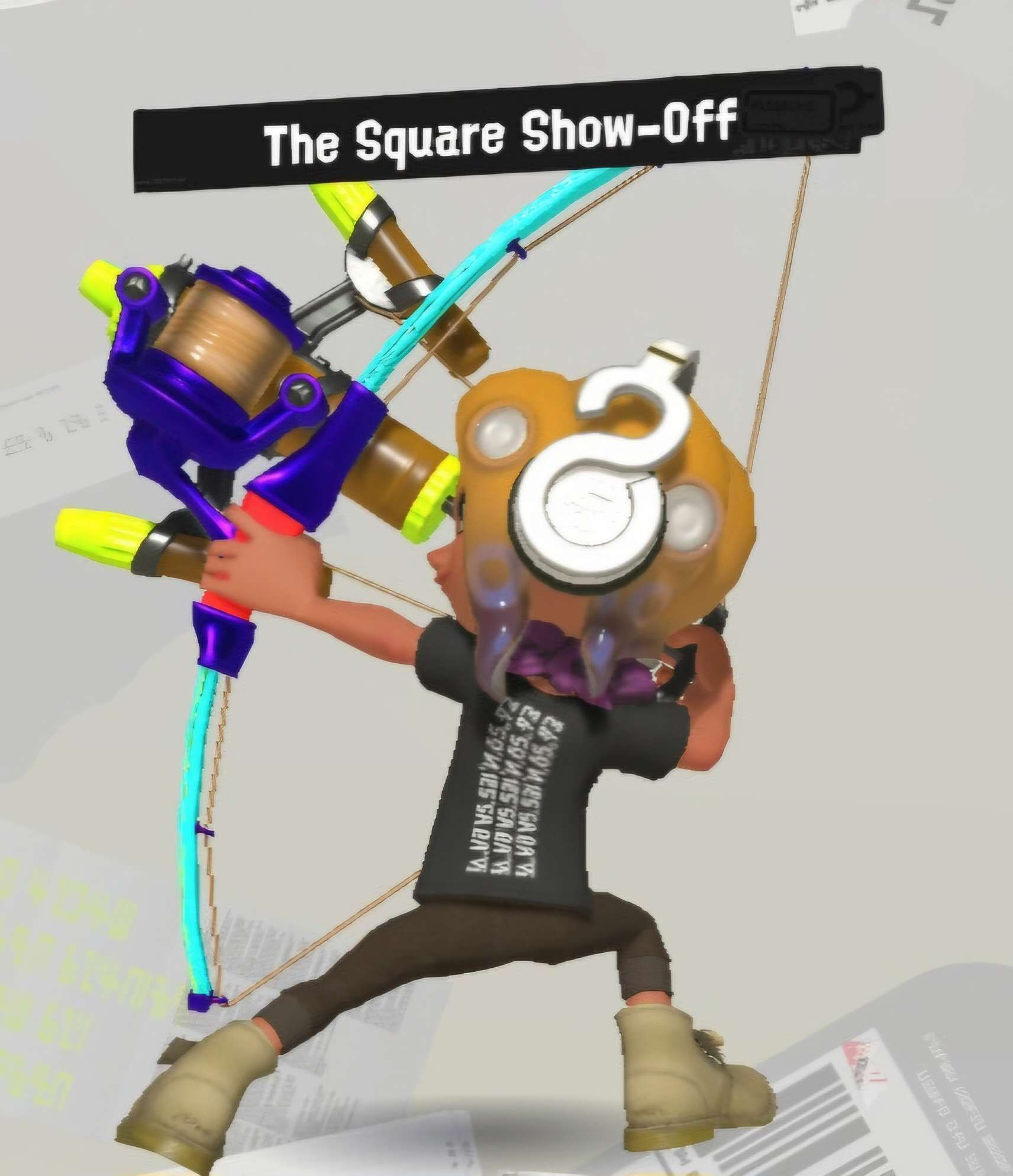 "Bullseye" Tri-Stringer Mod for Splatoon 3 | Splatoon 3 Mods