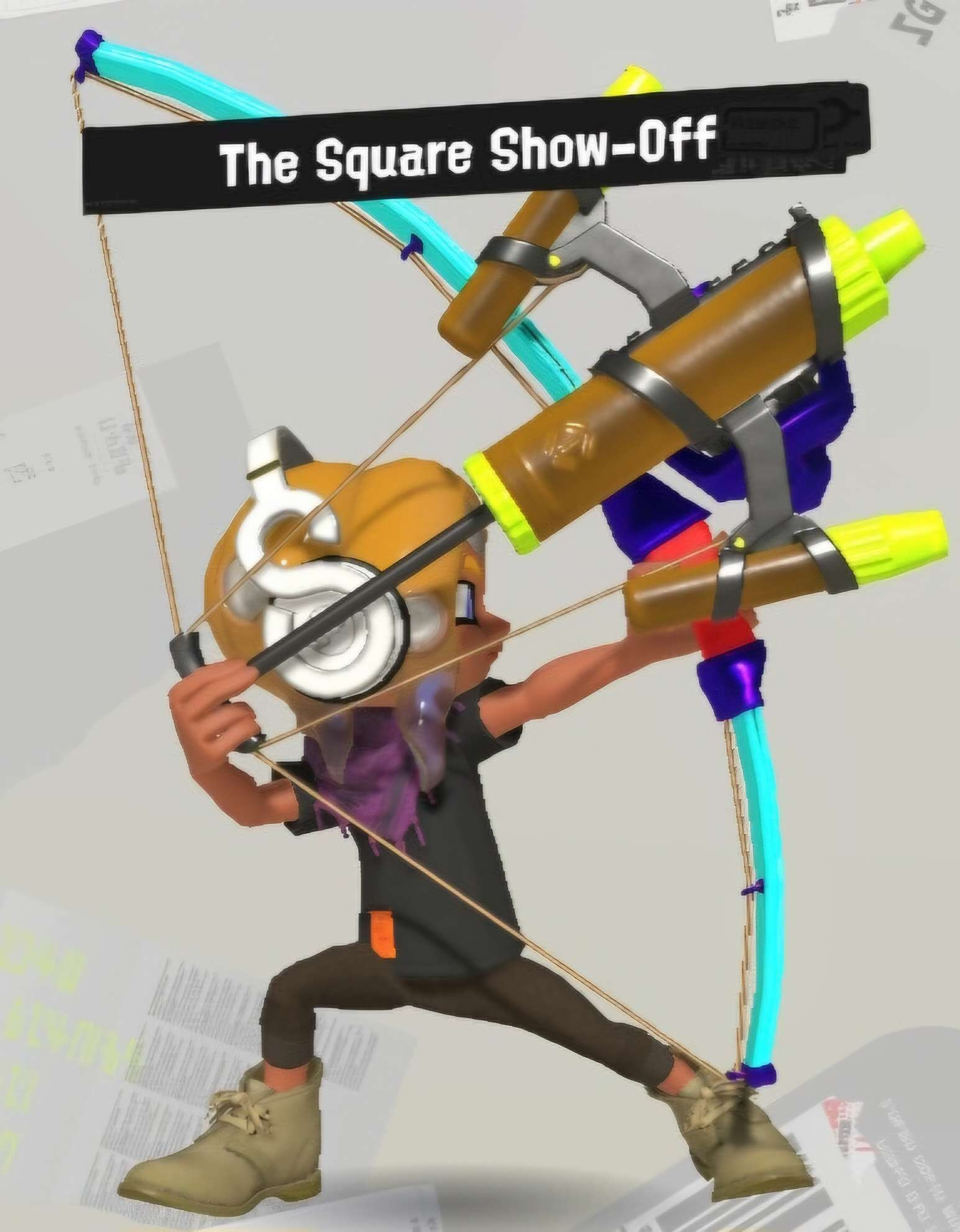 "Bullseye" Tri-Stringer Mod for Splatoon 3 | Splatoon 3 Mods