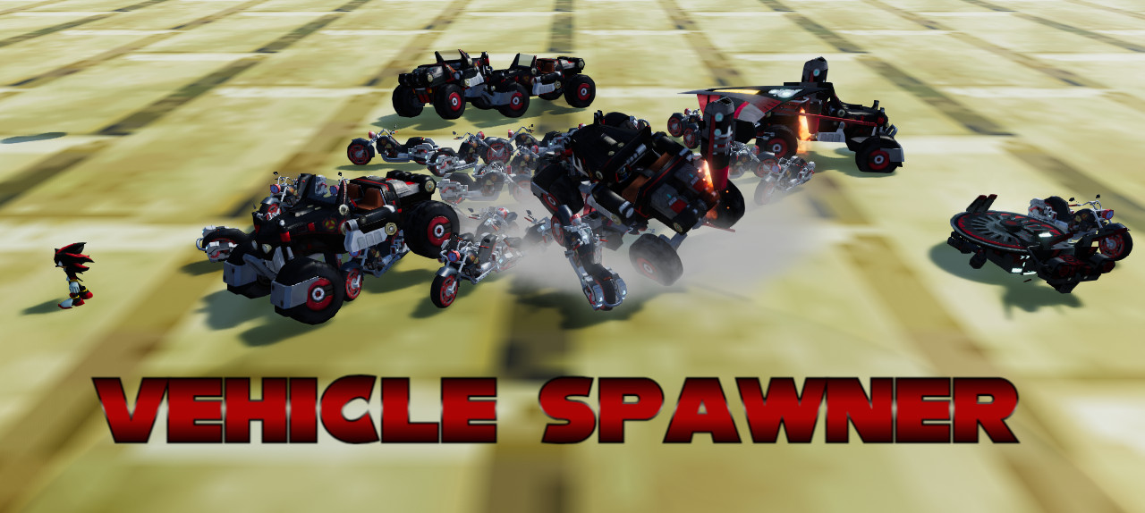 Vehicle Spawner Mod for Sonic the Hedgehog: Project '06 | Sonic P-06 Mods