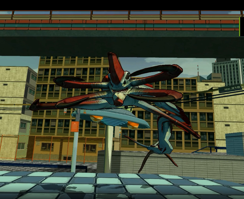 Reaper Leviathan [Subnautica] Mod for Jet Set Radio Future | JSRF Mods