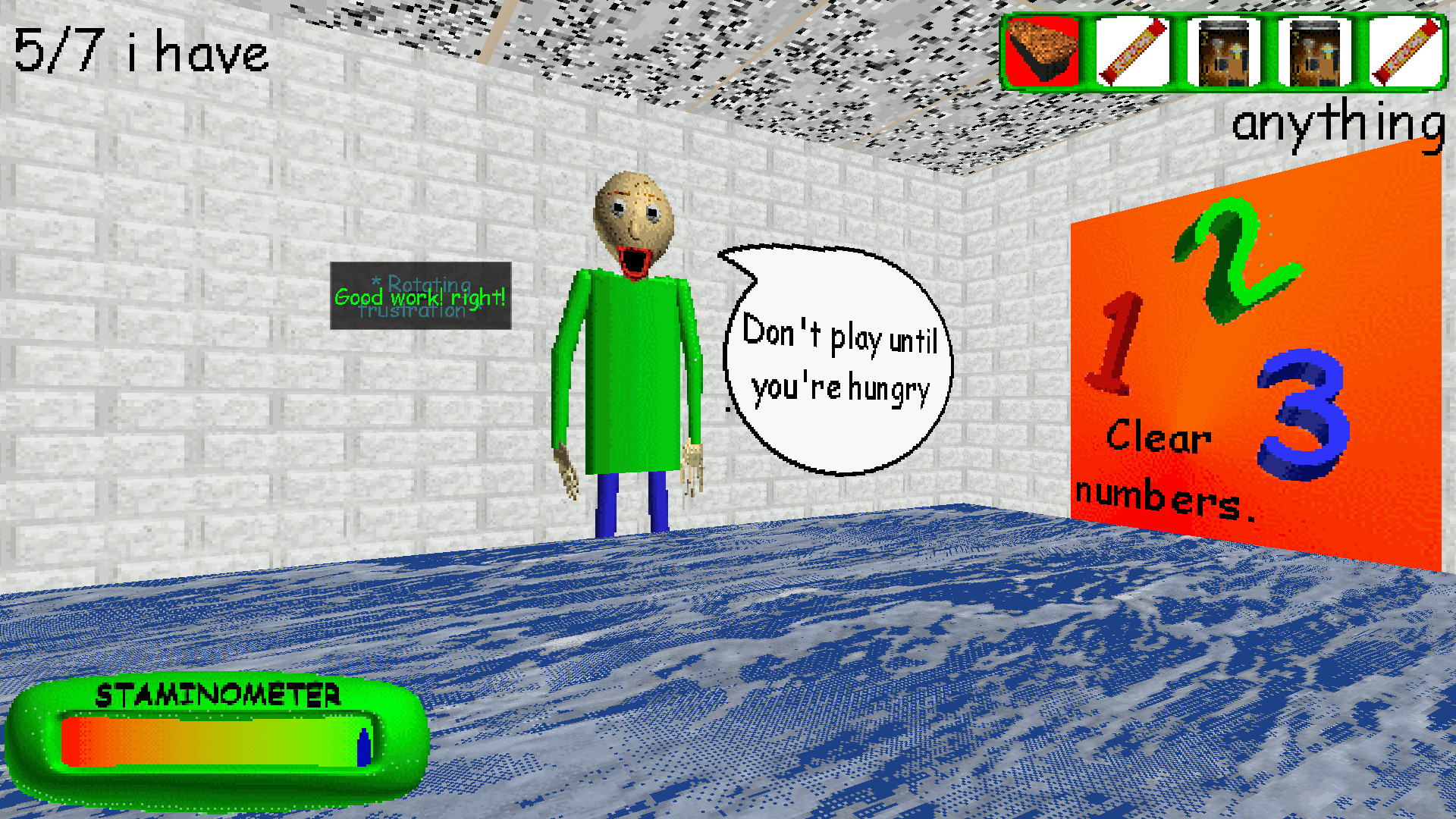 Bucket Basics Plus Texture Pack Port Mod for Baldi's Basics | Baldi Mods