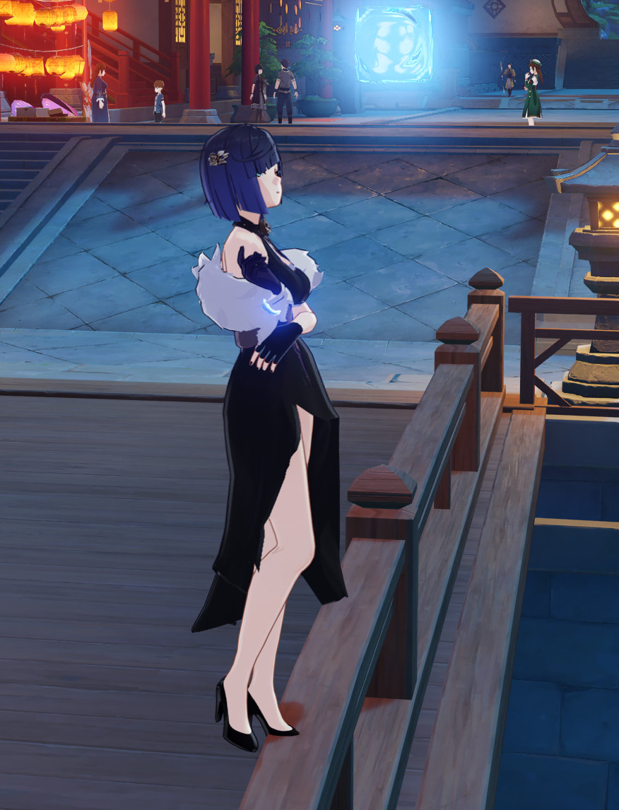 Evening Assassin Yelan Mod for Genshin Impact | GI Mods