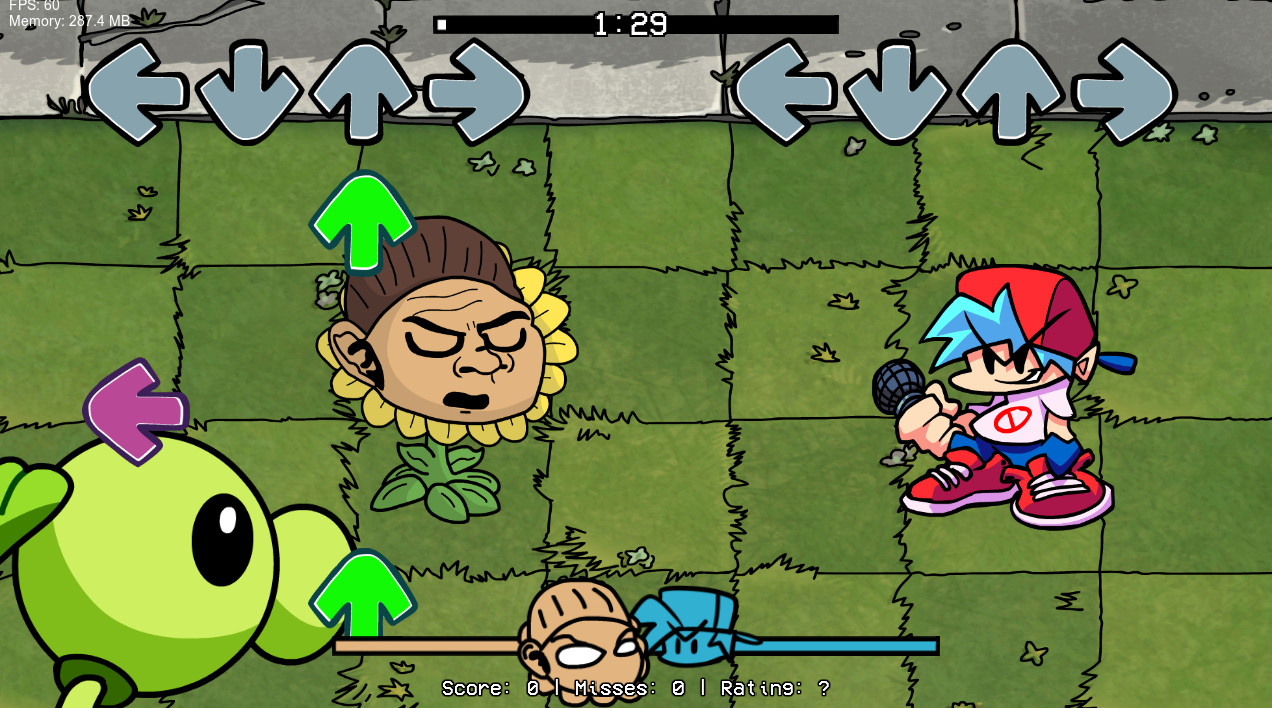 fnf pvz dich mod Mod for Friday Night Funkin' | FNF Mods