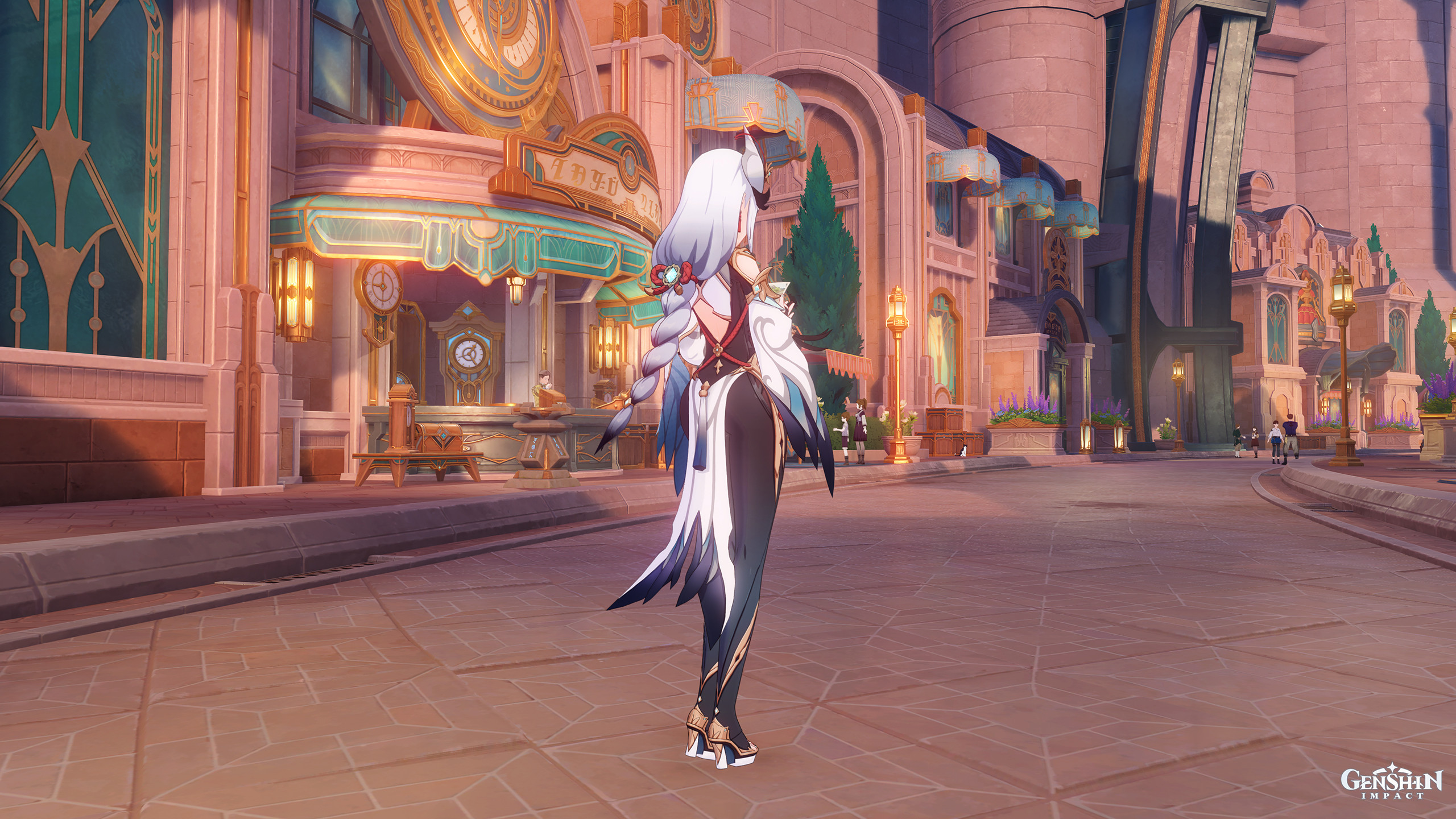 Shenhe No Chest Cloth wBelly Button Lewdlad Collab Mod for Genshin ...