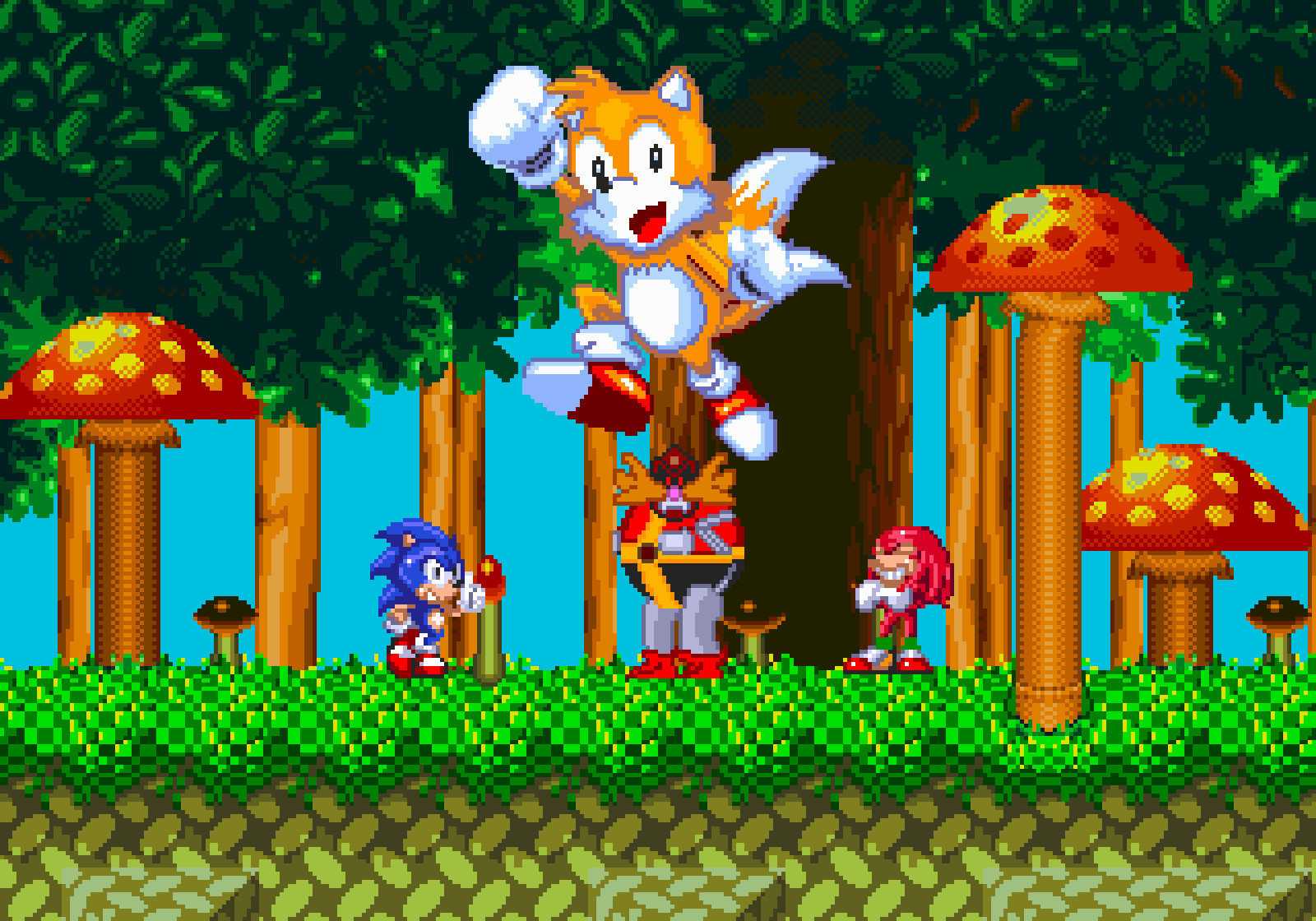 Smhedgehog's USA/Cartoon Tails V2 Mod for Sonic 3 A.I.R. | S3AIR Mods