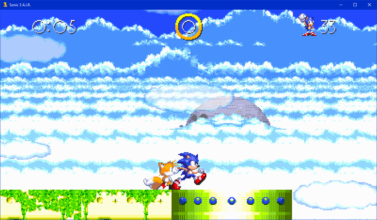 Simple HUD Mod for Sonic 3 A.I.R. | S3AIR Mods