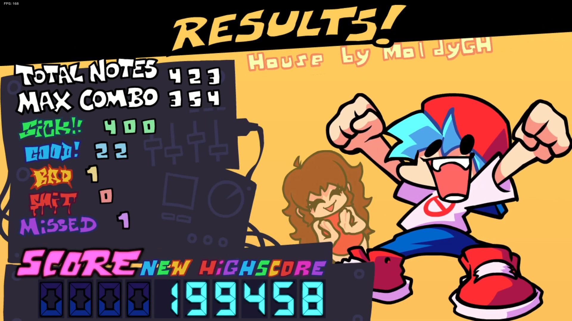 Dave and Bambi "House" Song V-Slice/Base Game Port Mod for Friday Night ...