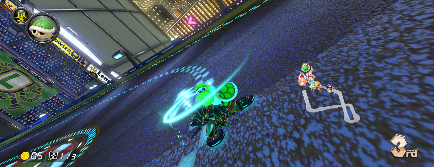 AnyAspectRatio with HUD fix (32:9|21:9|16:10|4:3) Mod for Mario Kart 8 ...