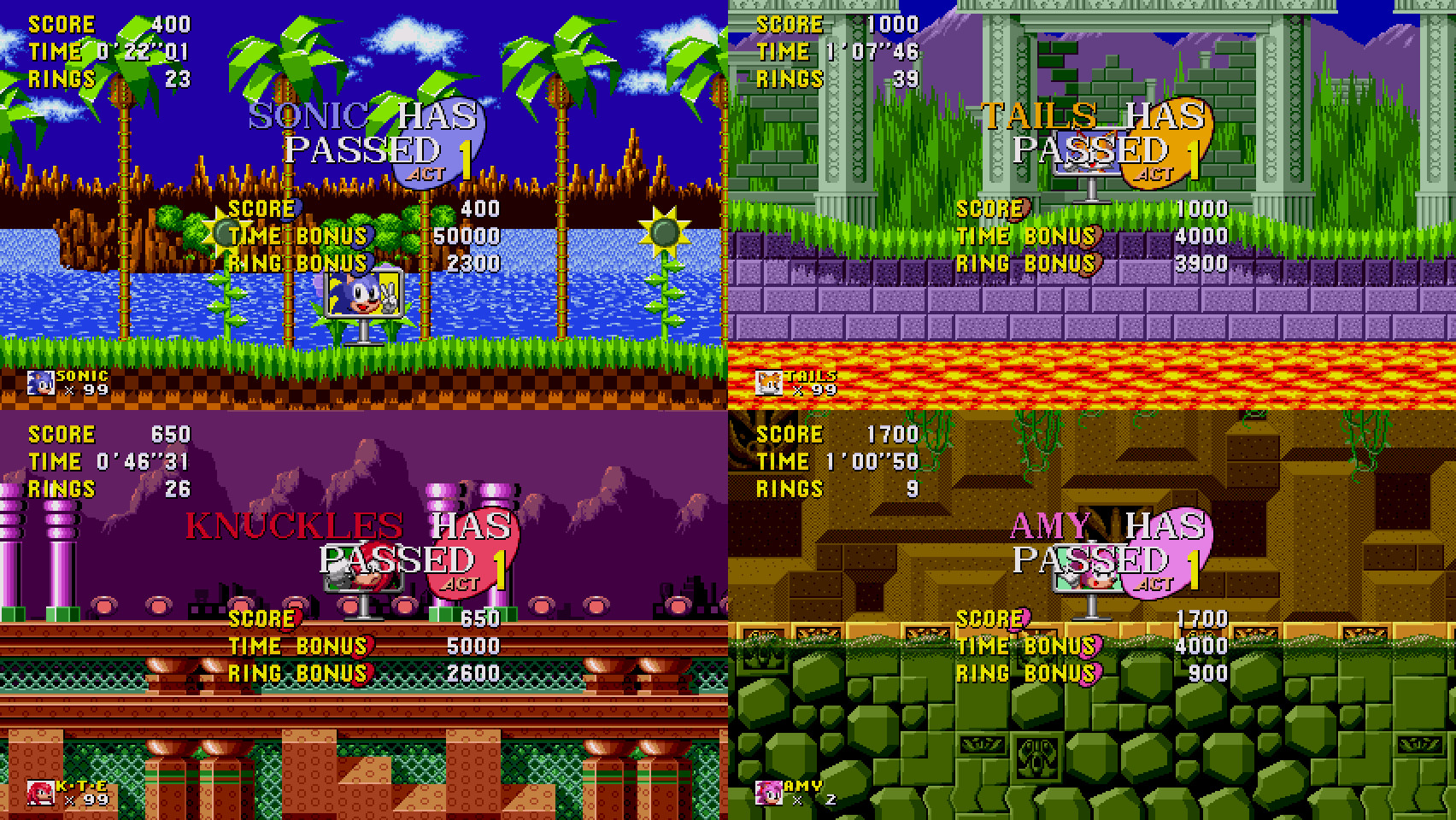 Forever Sprite Fixes (+Plus) Mod for Sonic the Hedgehog Forever | S1F Mods