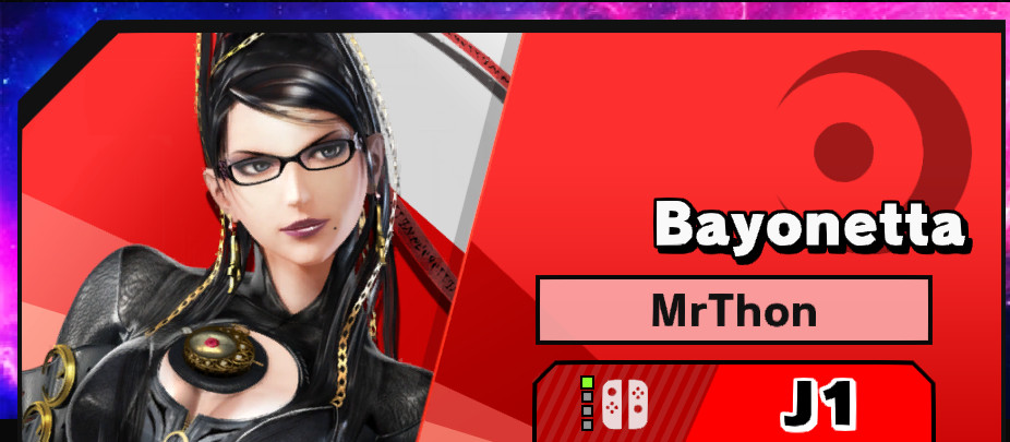 Smash 4 Bayonetta c01 UI Mod for Super Smash Bros. Ultimate | SSBU Mods