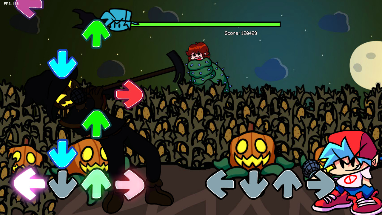 (MOBILE COMPATIBLE) Zardy Base Game/V-Slice Port Mod for Friday Night ...