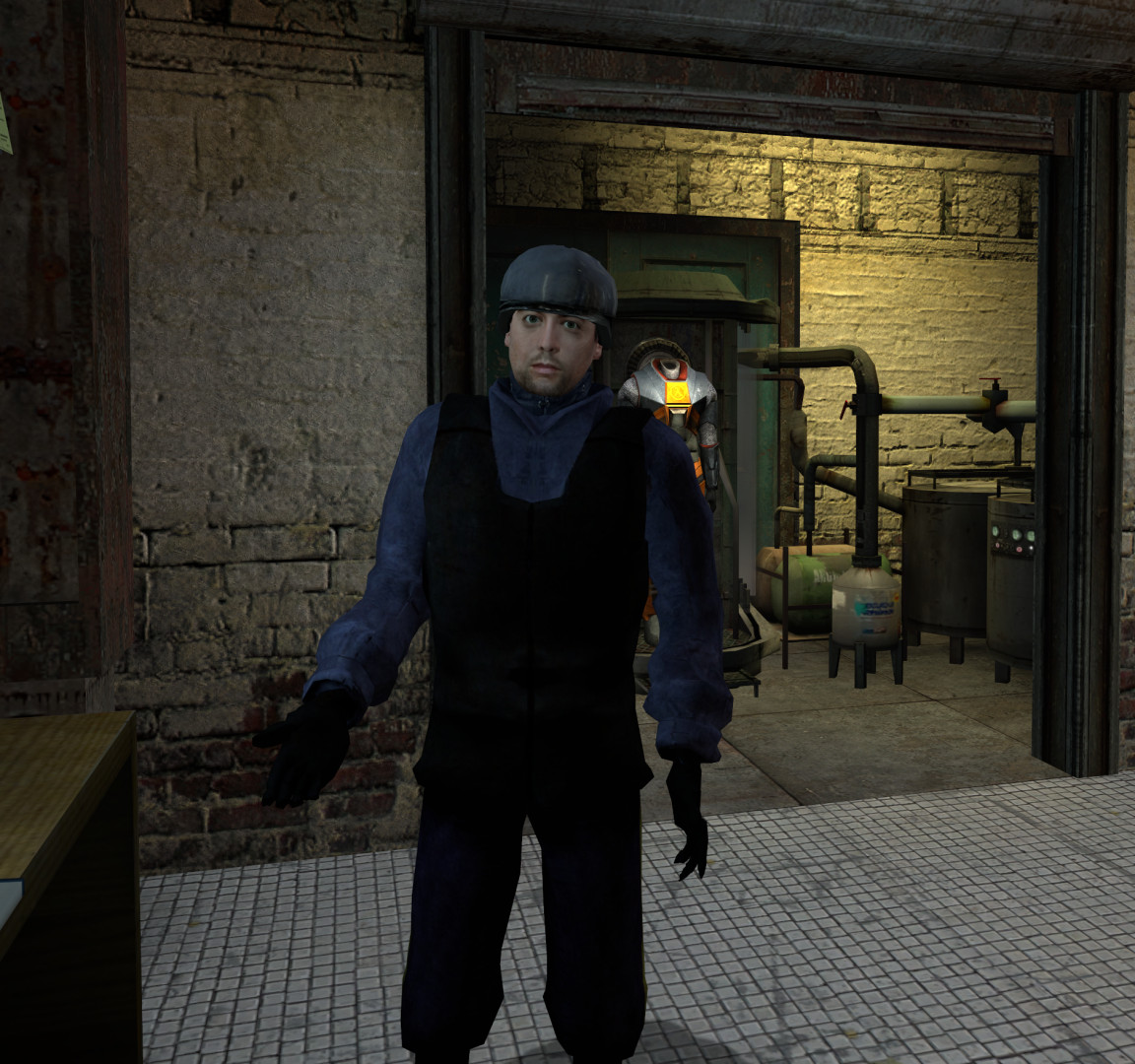 Classic-looking Barney Mod for Half-Life 2 | HL2 Mods