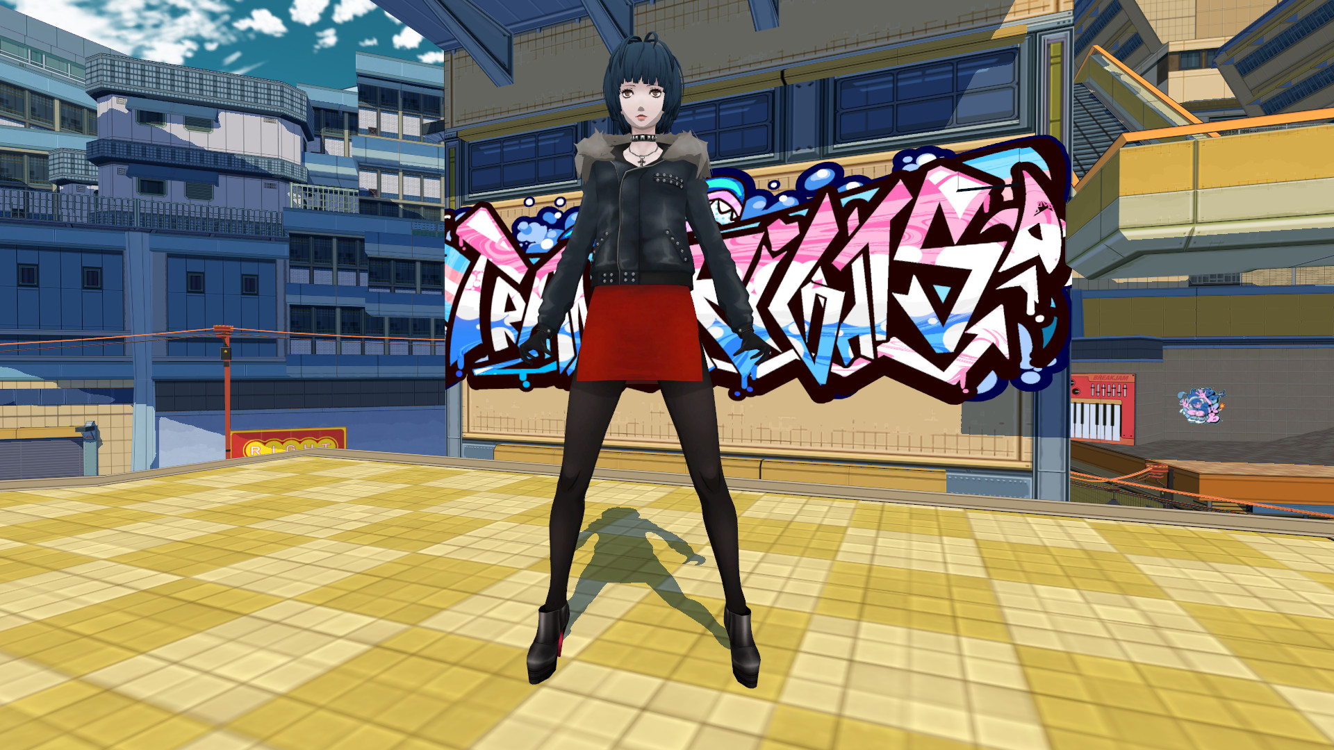 Tae Takemi (Persona 5) Mod for Bomb Rush Cyberfunk | BRC Mods