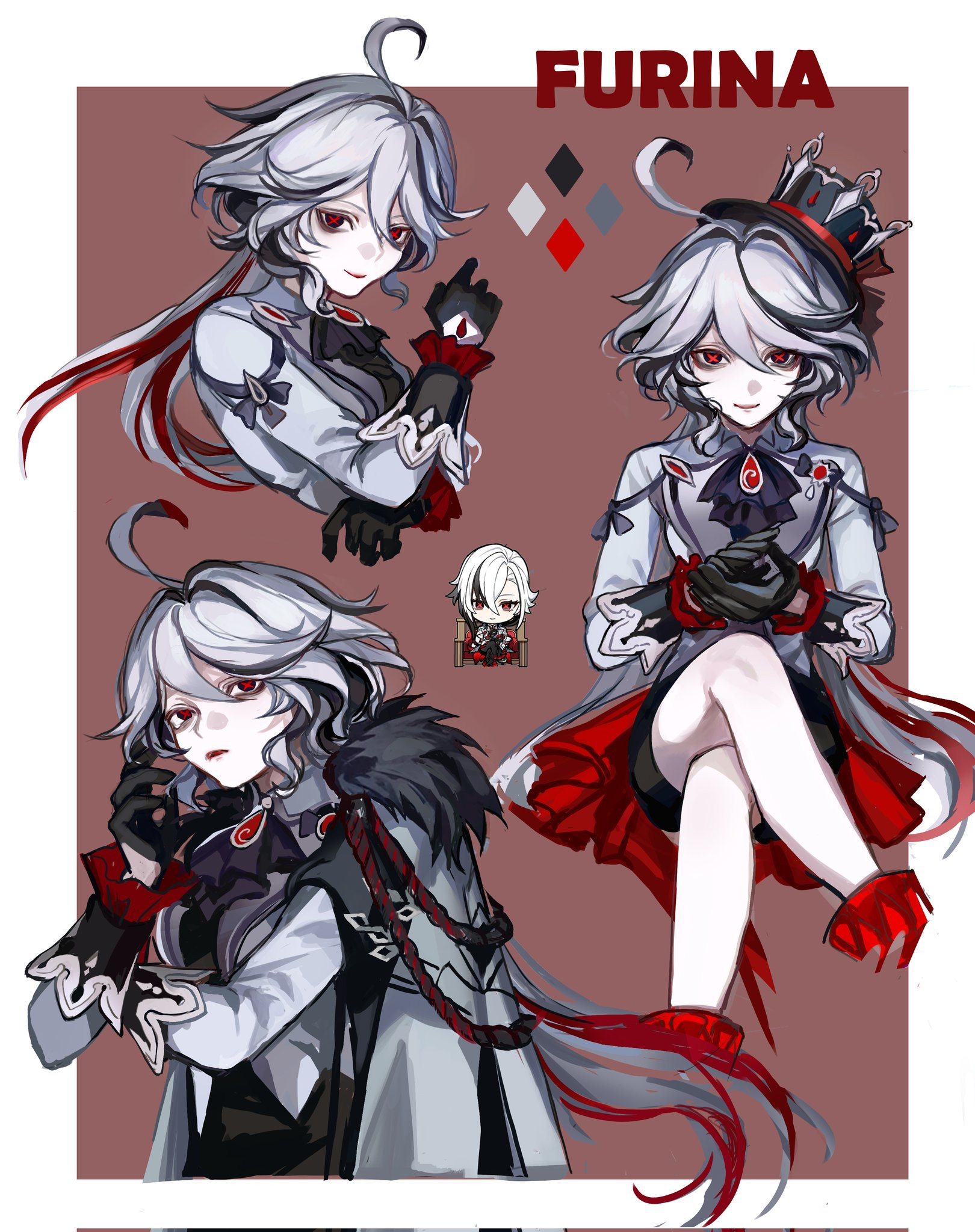 Furina but Arlecchino Mod for Genshin Impact | GI Mods