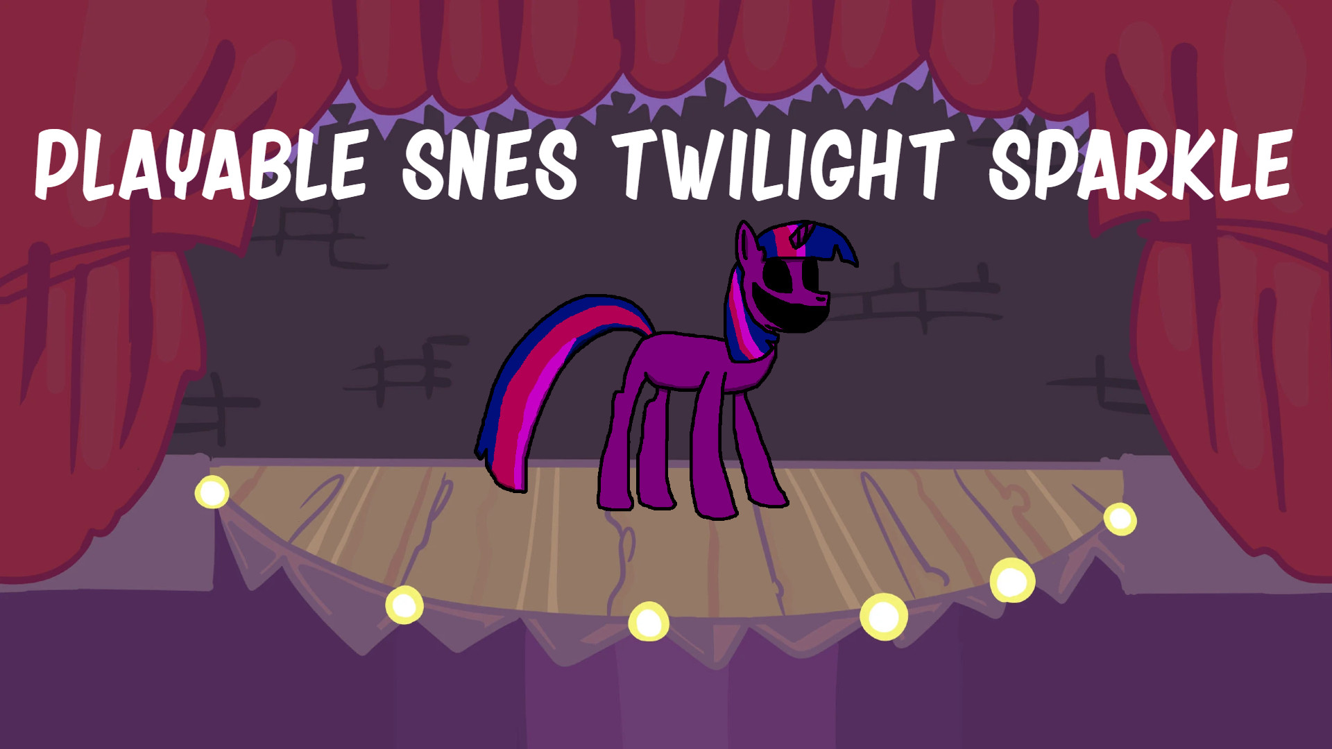 Playable SNES Twilight Sparkle Mod for Friday Night Funkin' | FNF Mods