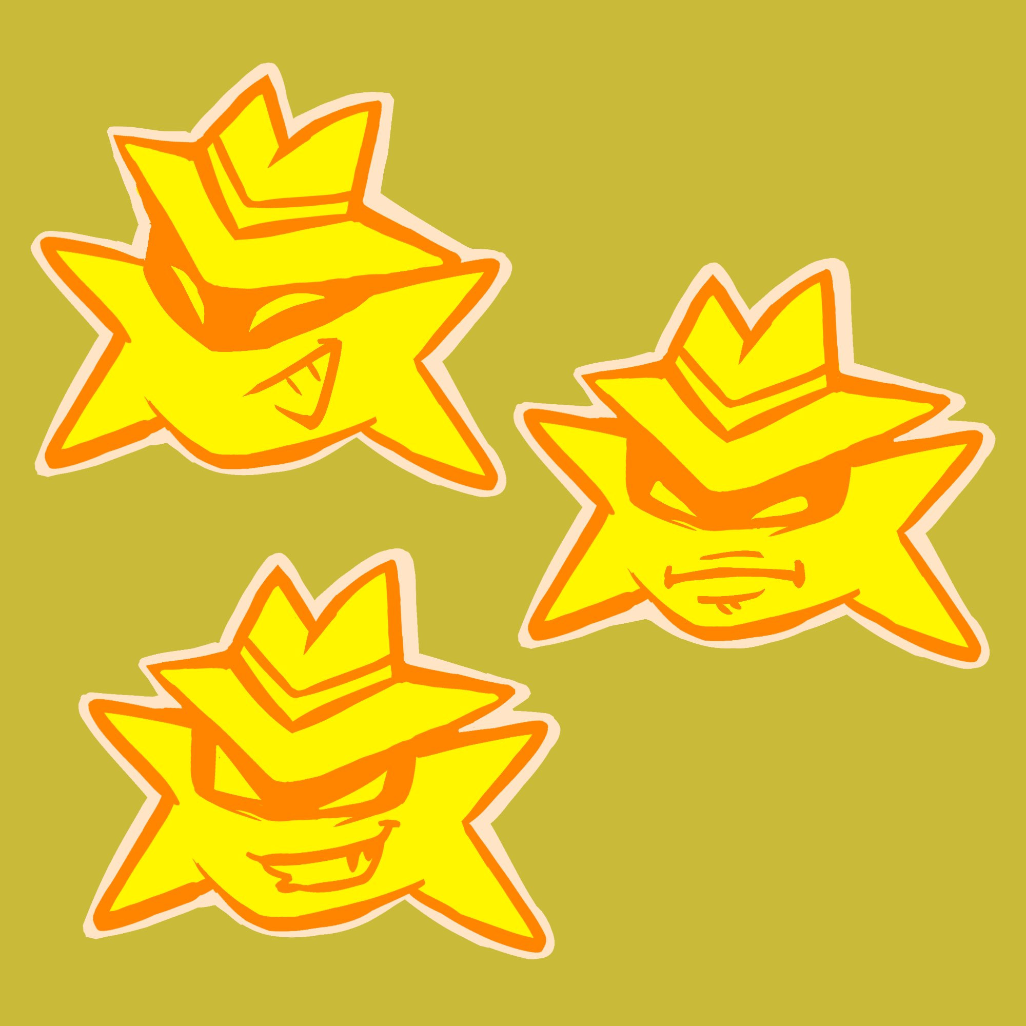 Undertale Yellow Sticker Pack Mod for Friday Night Funkin' | FNF Mods