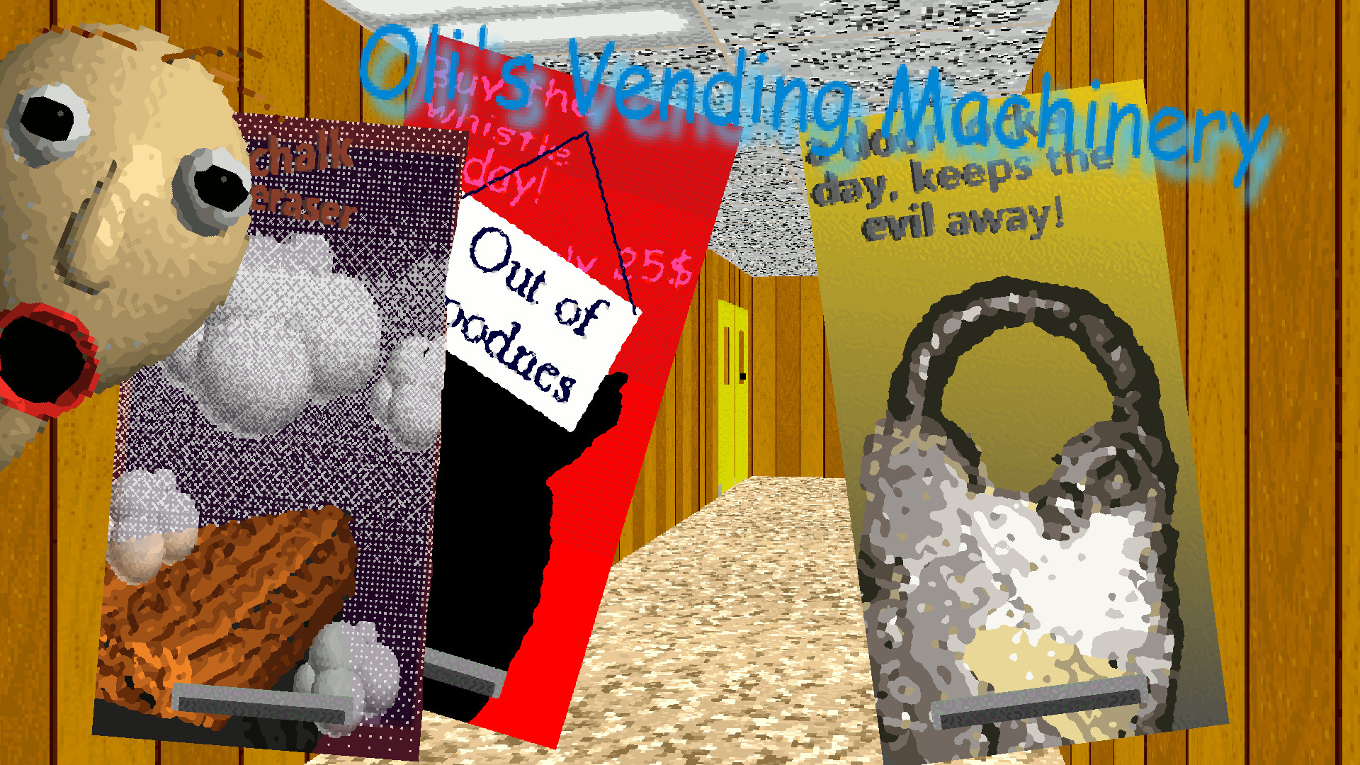 (0.6.X) Oli's Vending Machinery Mod for Baldi's Basics | Baldi Mods