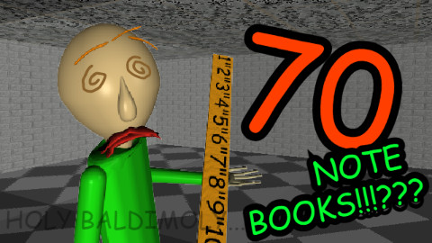 Seventy Notebook Spiral Mod for Baldi's Basics | Baldi Mods