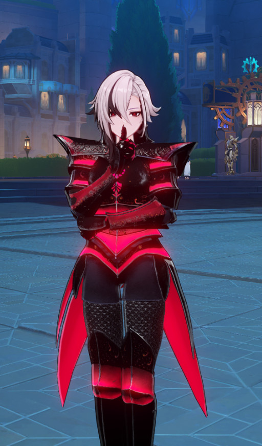 [Arlecchino] Bloodstorm Armor Mod for Genshin Impact | GI Mods