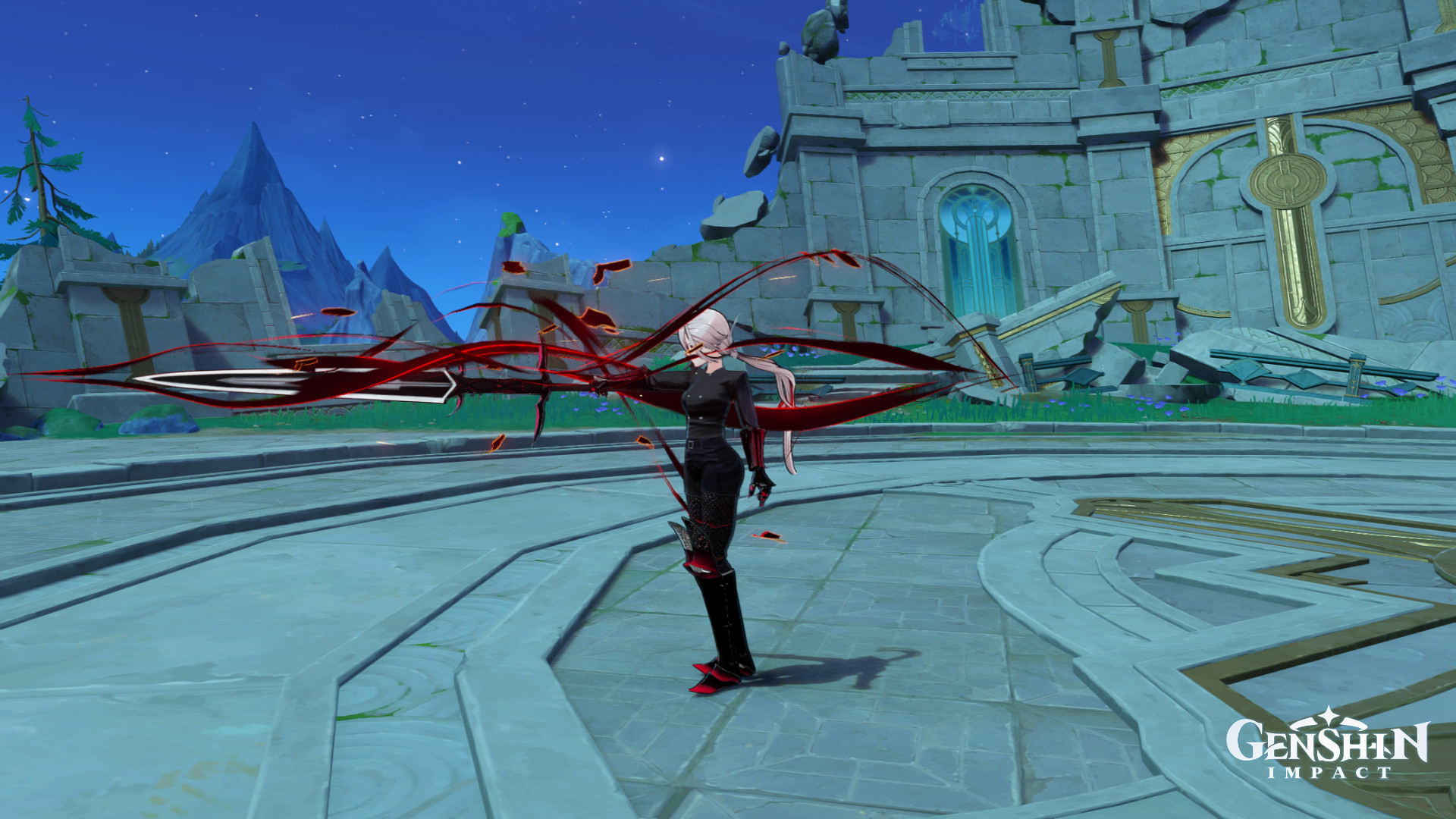 [Arlecchino] Bloodstorm Armor Mod for Genshin Impact | GI Mods