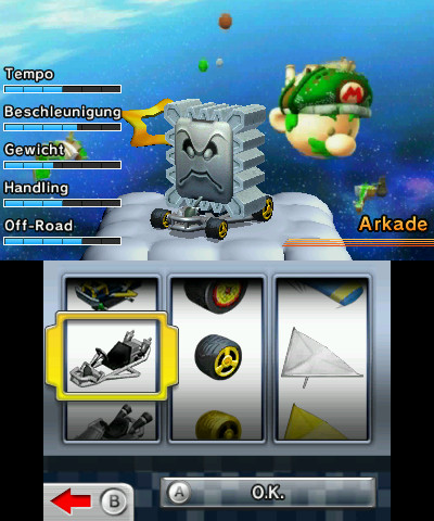 Thwomp Mod for Mario Kart 7 | MK7 Mods
