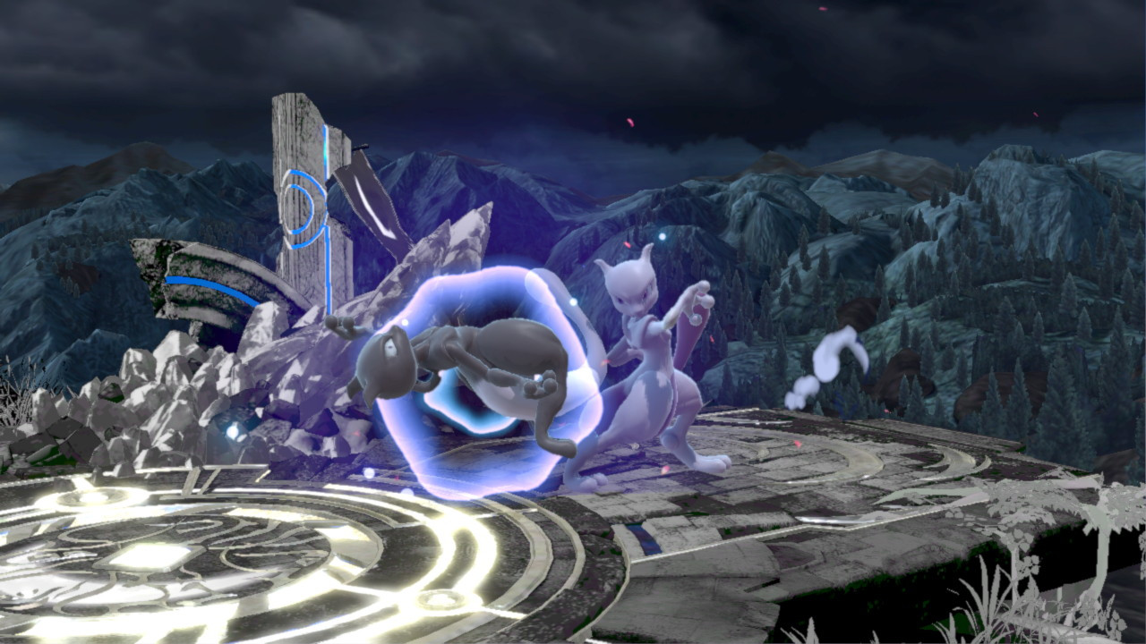 Mewtwo Blue Aura Effects Mod for Super Smash Bros. Ultimate | SSBU Mods