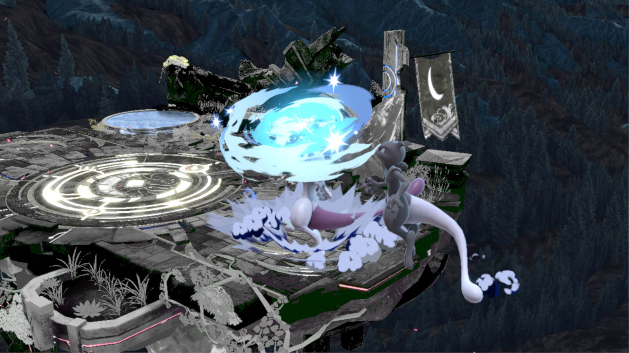 Mewtwo Blue Aura Effects Mod for Super Smash Bros. Ultimate | SSBU Mods