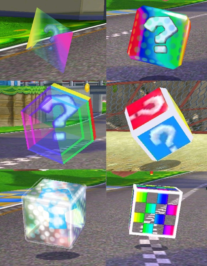 Mario Kart series Item Boxes Mod for Mario Kart 7 | MK7 Mods