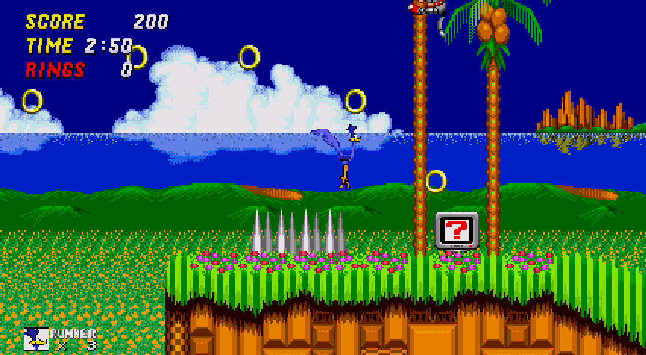 Road Runner 2 Absolute Mod for Sonic The Hedgehog 2 Absolute | S2A Mods