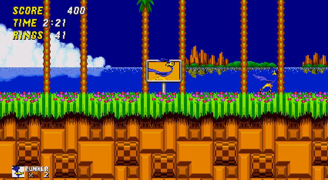 Road Runner 2 Absolute Mod for Sonic The Hedgehog 2 Absolute | S2A Mods