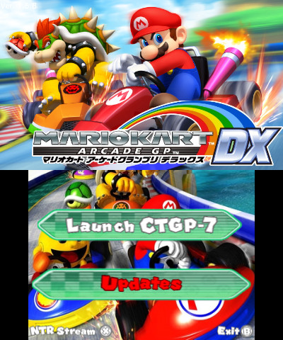 Mario Kart Arcade GP Launcher Theme! Mod for Mario Kart 7 | MK7 Mods