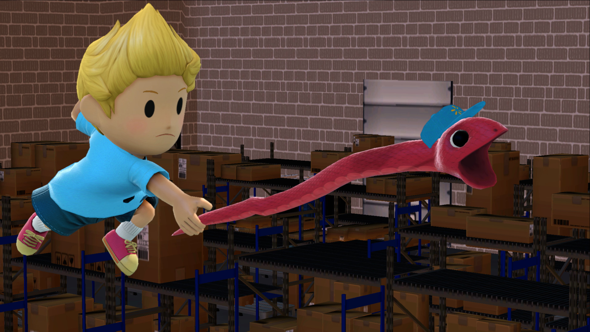 Walmart Associate Lucas Mod for Super Smash Bros. Ultimate | SSBU Mods