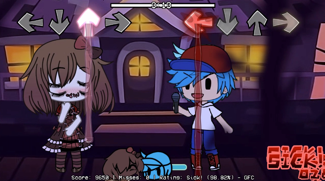 Gacha Horror V3 Demo Mod for Friday Night Funkin' | FNF Mods