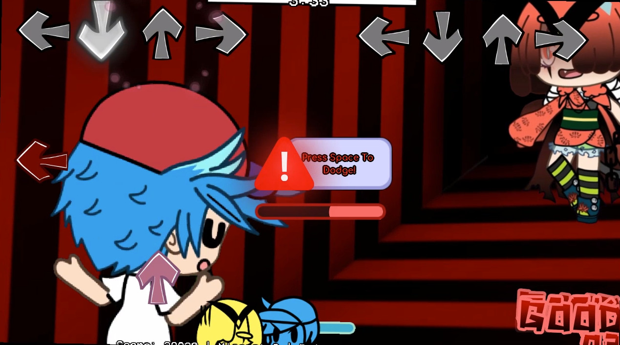 Gacha Horror V3 Demo Mod for Friday Night Funkin' | FNF Mods