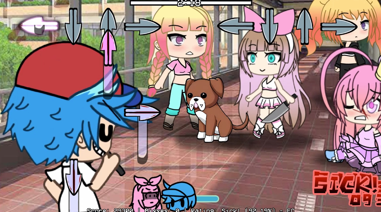 Gacha Horror V3 Demo Mod for Friday Night Funkin' | FNF Mods