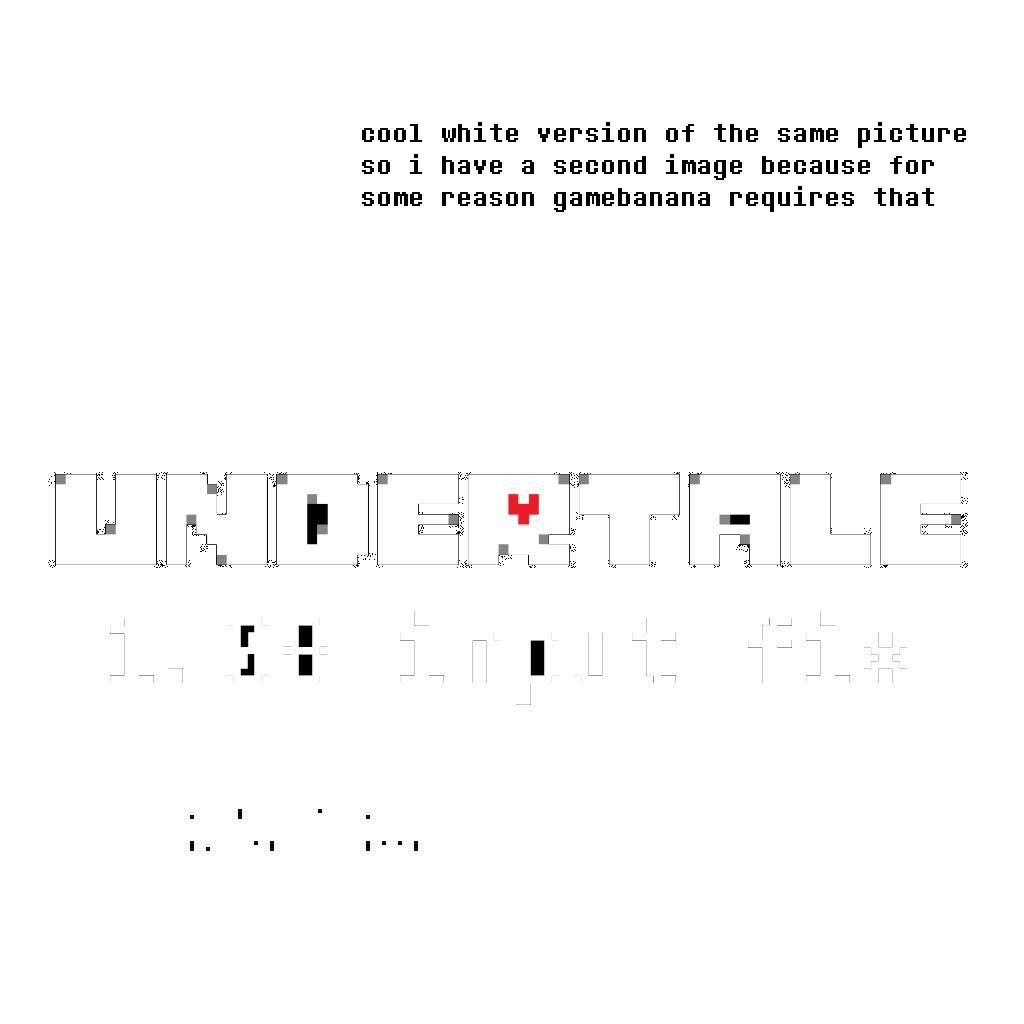 v1.08 input delay & framerate fix Mod for UNDERTALE | UT Mods