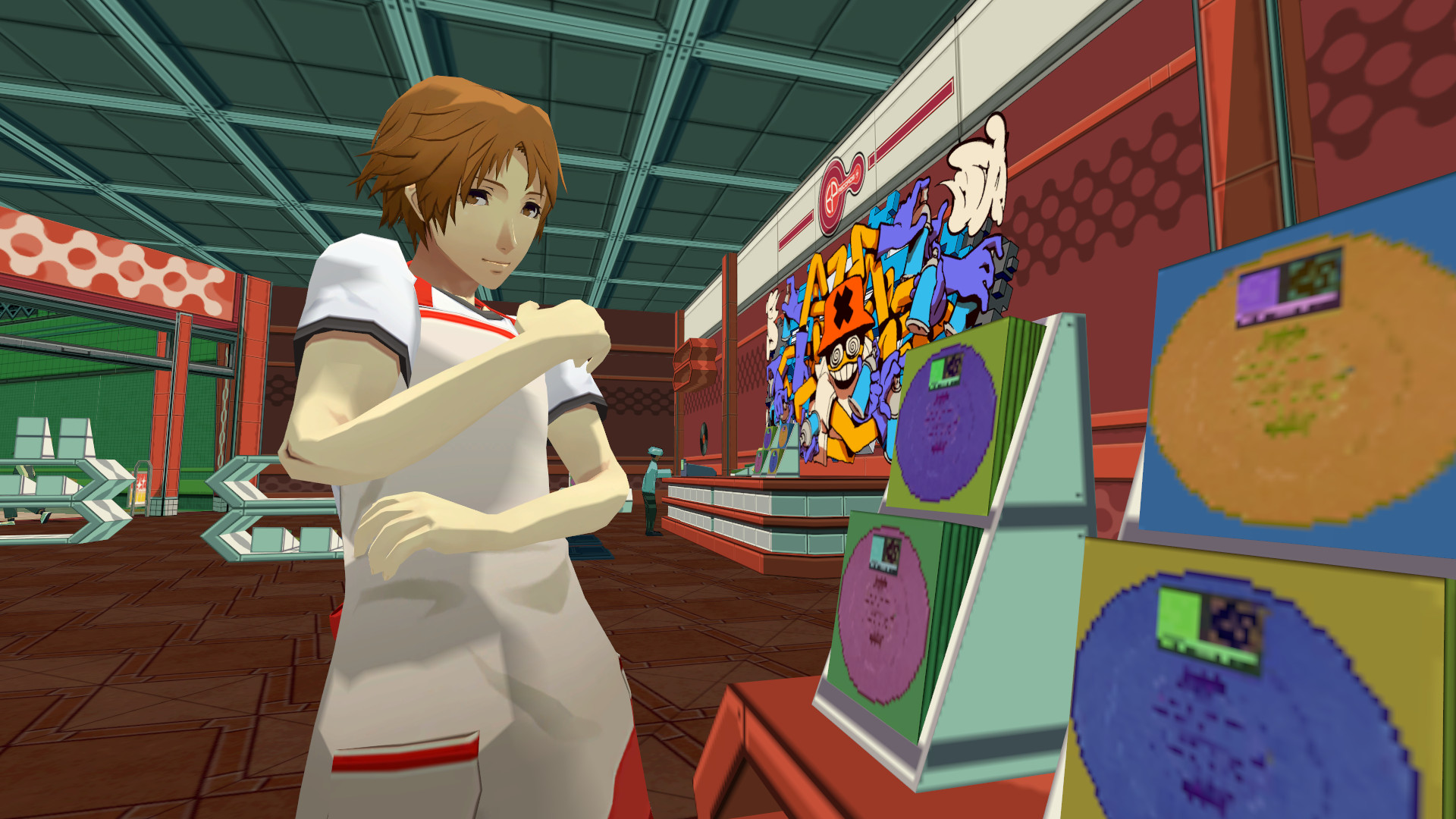 Yosuke Hanamura (Persona 4 Dancing) Mod for Bomb Rush Cyberfunk | BRC Mods