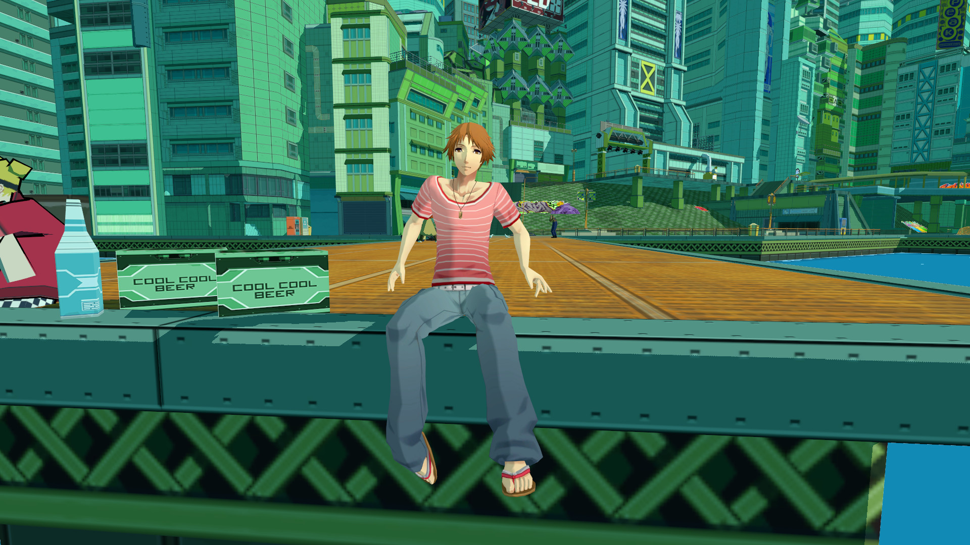 Yosuke Hanamura (Persona 4 Dancing) Mod for Bomb Rush Cyberfunk | BRC Mods