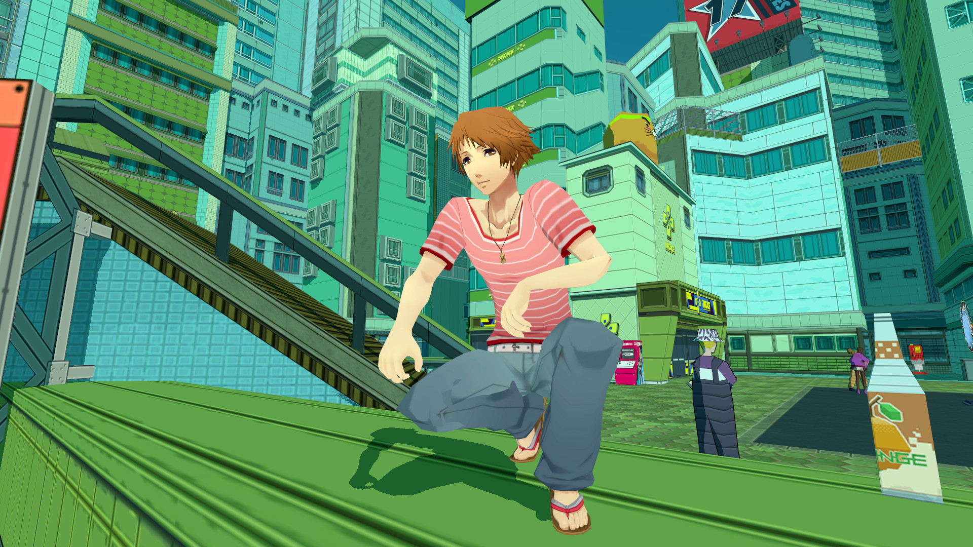 Yosuke Hanamura (Persona 4 Dancing) Mod for Bomb Rush Cyberfunk | BRC Mods
