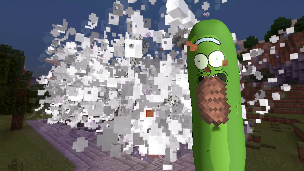 Pickle Rick over Steve (Reupload) Mod for Super Smash Bros. Ultimate | SSBU Mods