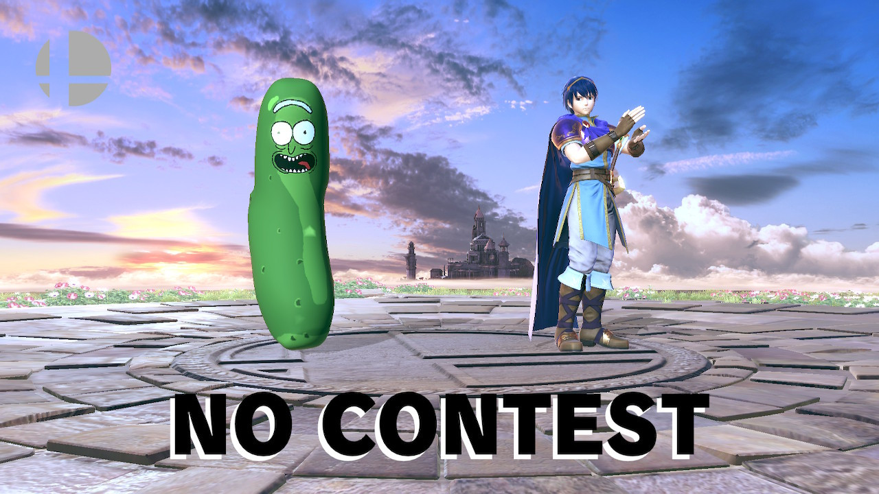 Pickle Rick over Steve (Reupload) Mod for Super Smash Bros. Ultimate | SSBU Mods