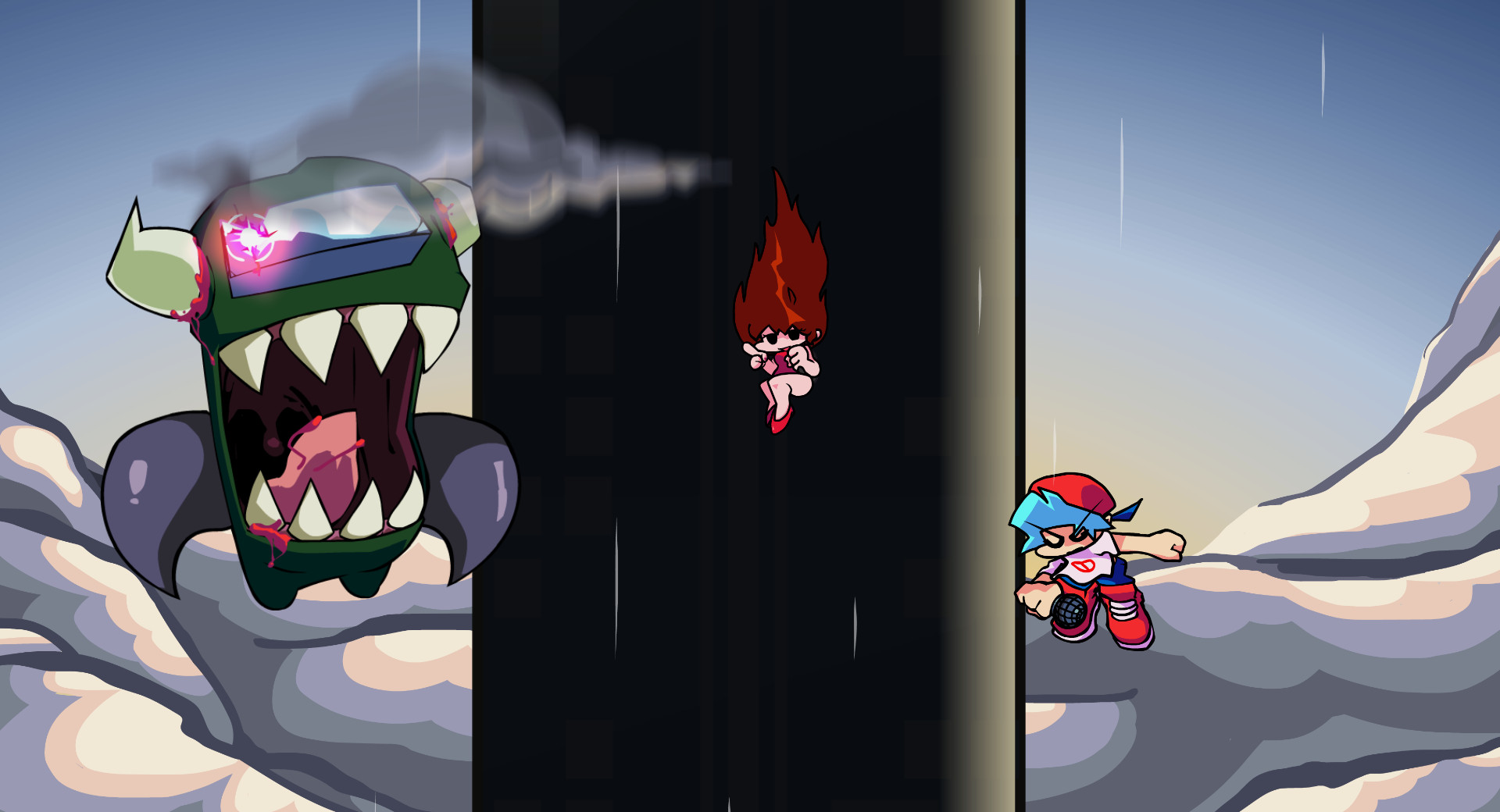 EJECTED ERECT PLAYABLE (High Effort) Mod for Friday Night Funkin' | FNF ...