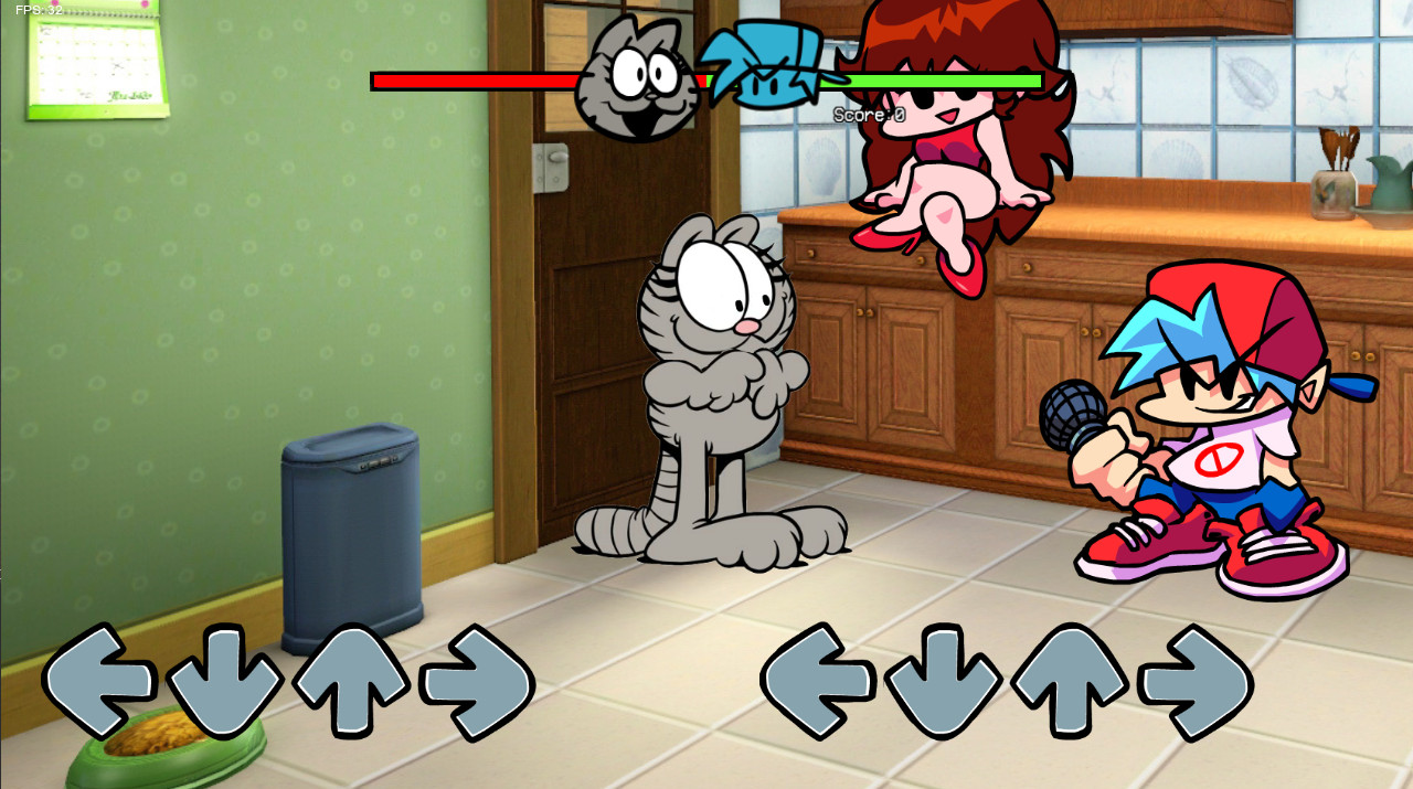 Vs. Nermal mid-effort V-slice port Mod for Friday Night Funkin' | FNF Mods