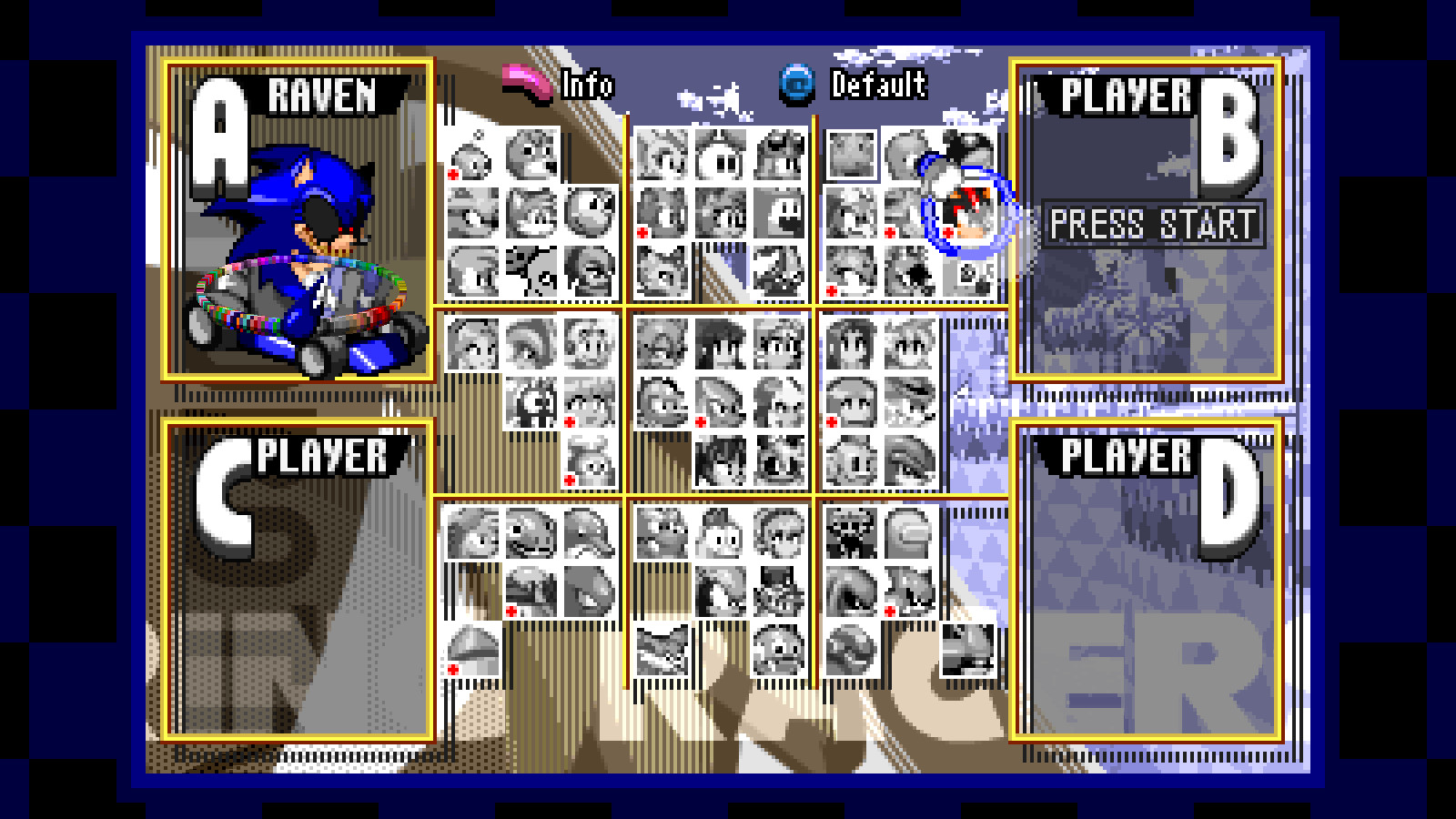 Sonic.Exe 2011 (X) In Ring Racers Mod for Dr. Robotnik's Ring Racers ...