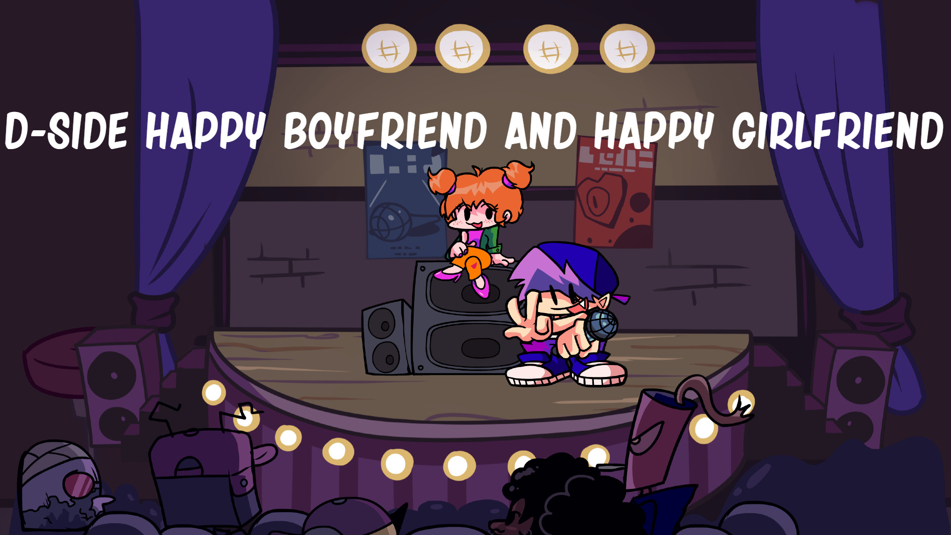 D-Side Happy Boyfriend And Happy Girlfriend + FLA Mod for Friday Night ...